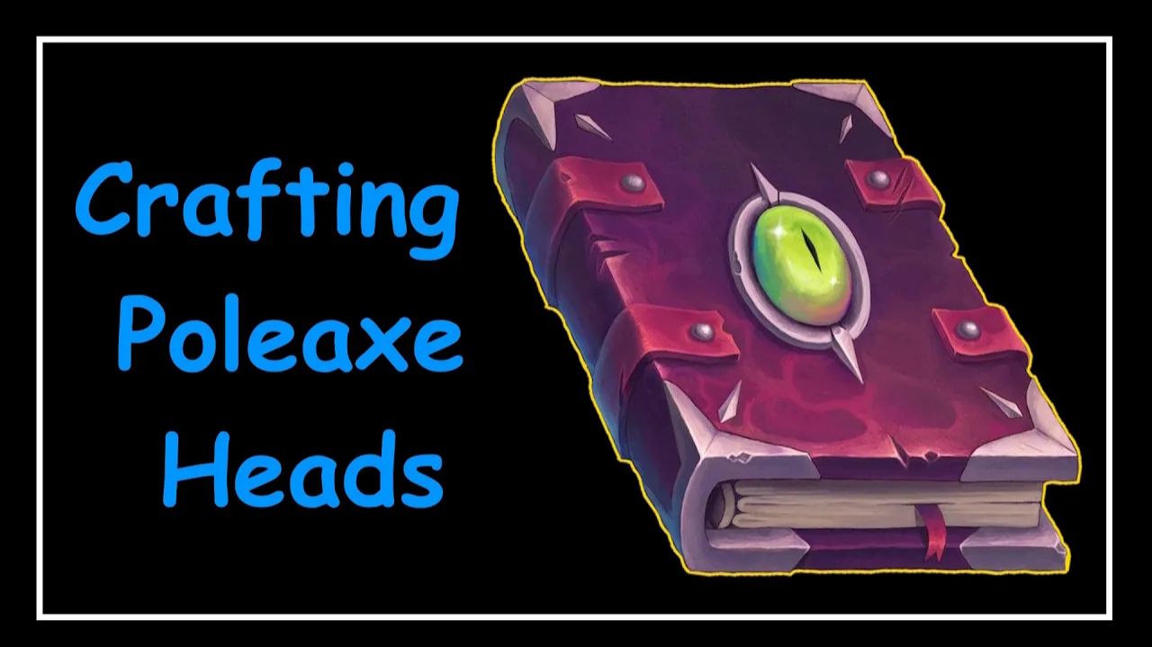 Mortal Online 2 ● Книги - Crafting Poleaxe Heads (Мини-Гайды)
