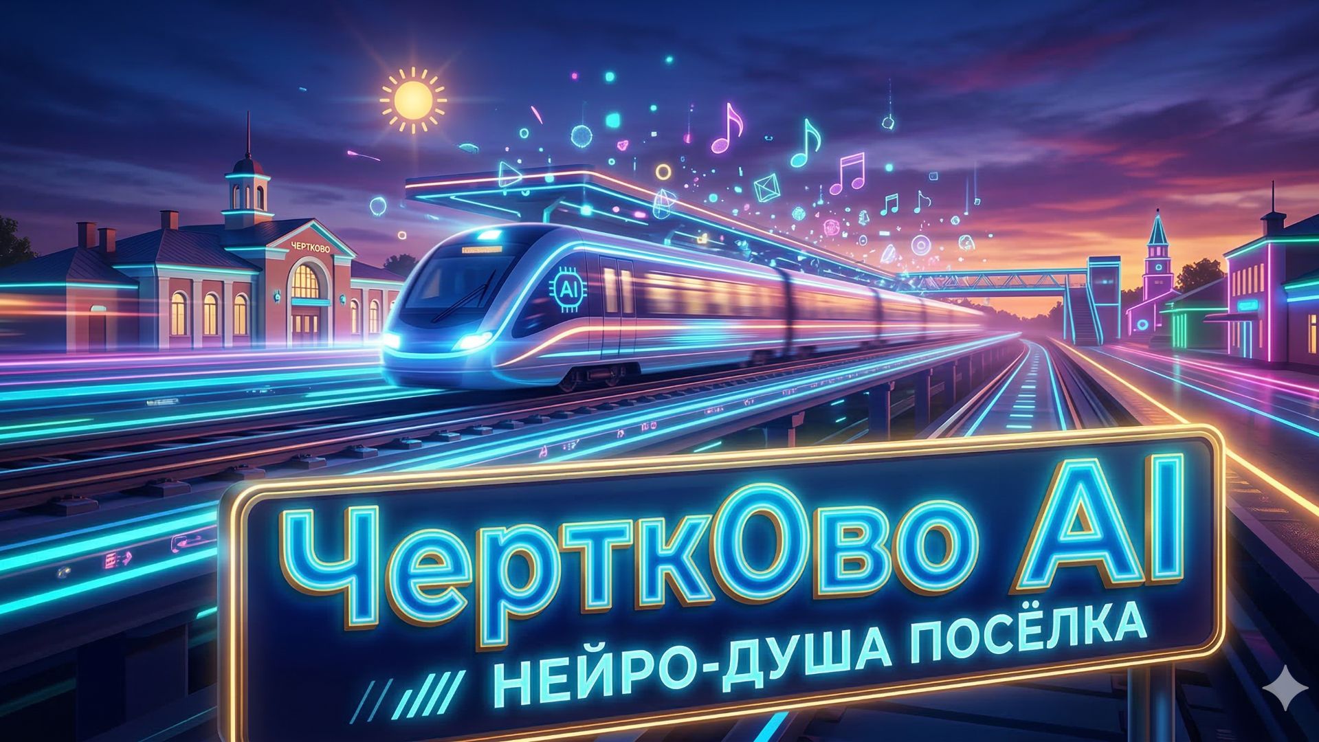 ЧерткОво AI Нейро-душа посёлка.
