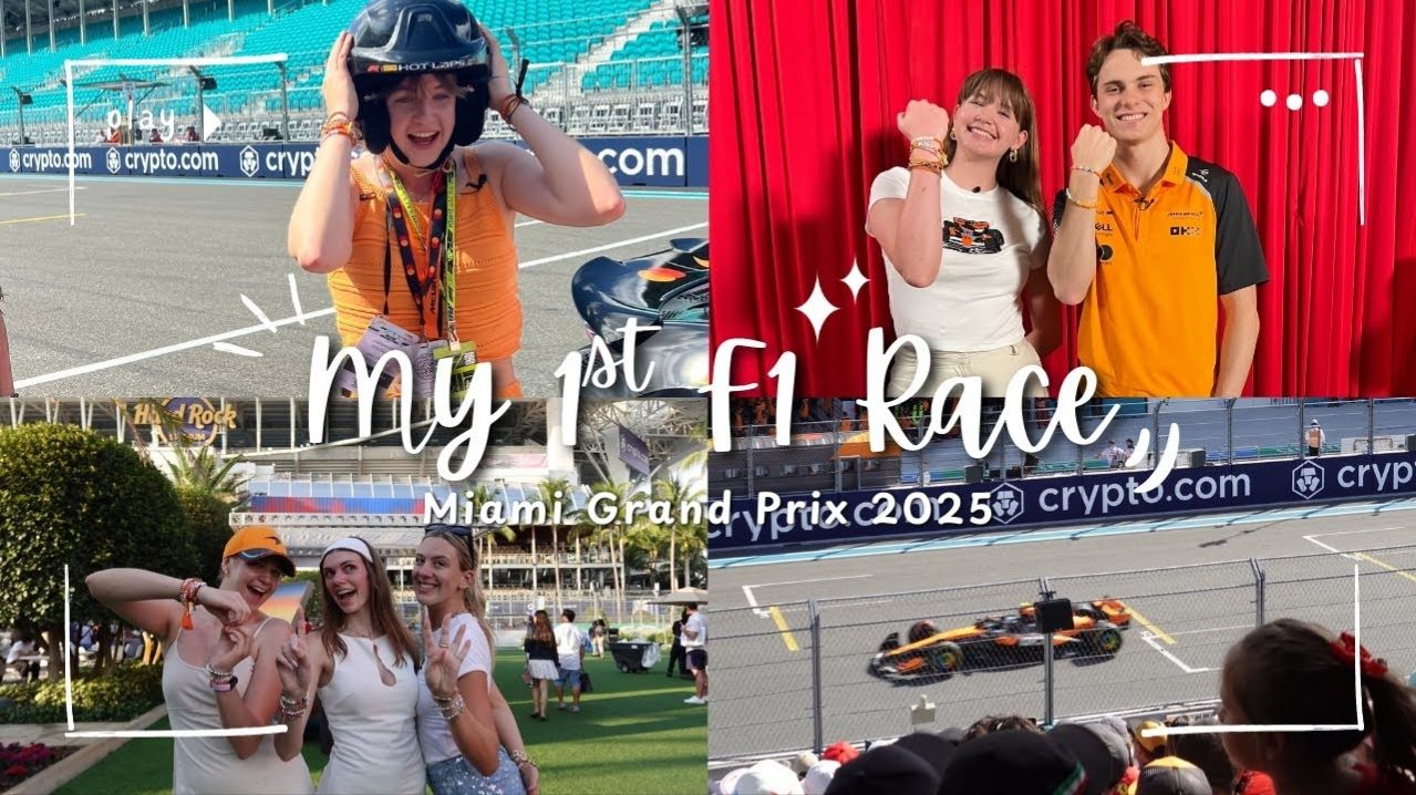 I DID A HOT LAP WITH OSCAR PIASTRI | F1 Miami Grand Prix Vlog