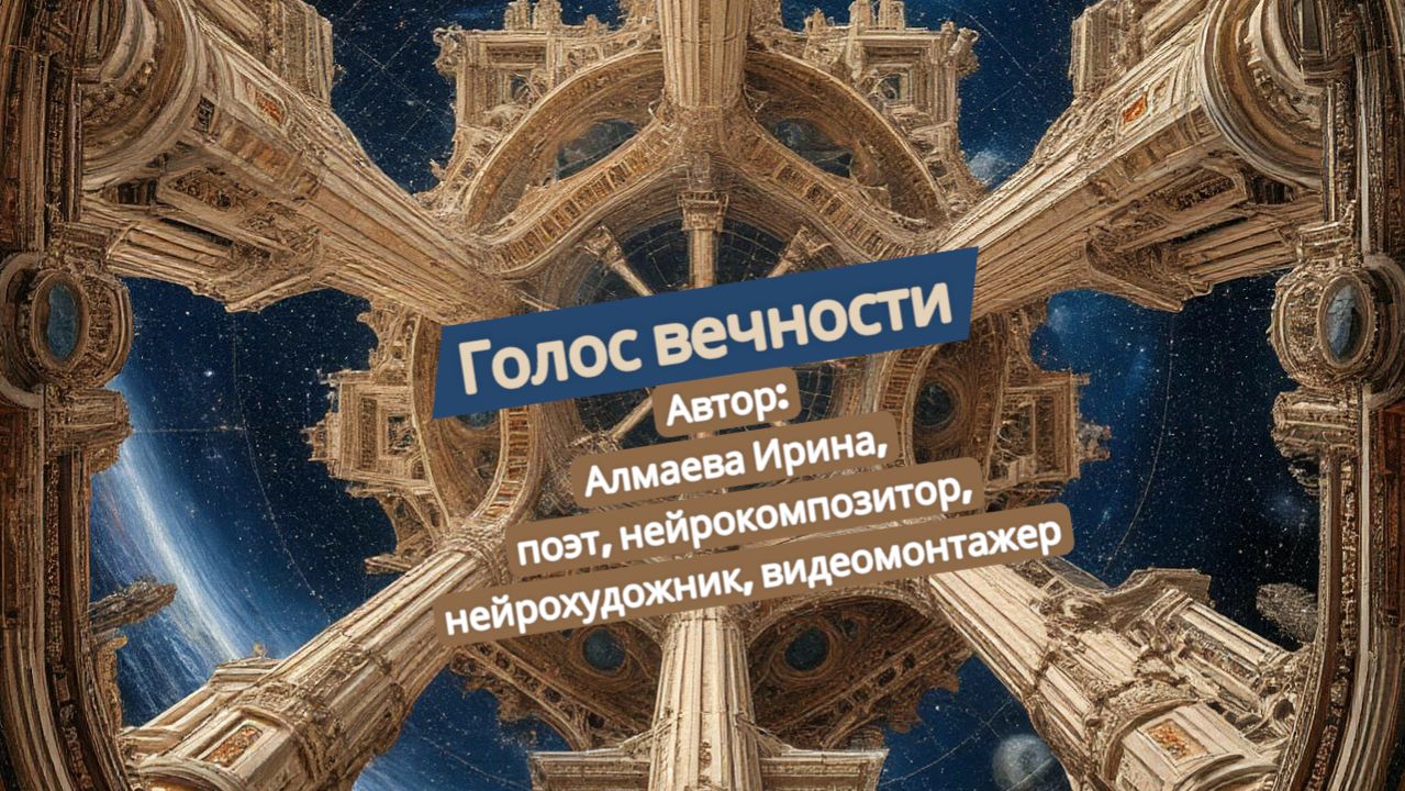 Голос вечности (сборник). Алмаева Ирина (нейрокомпозитор, видеомонтажер).