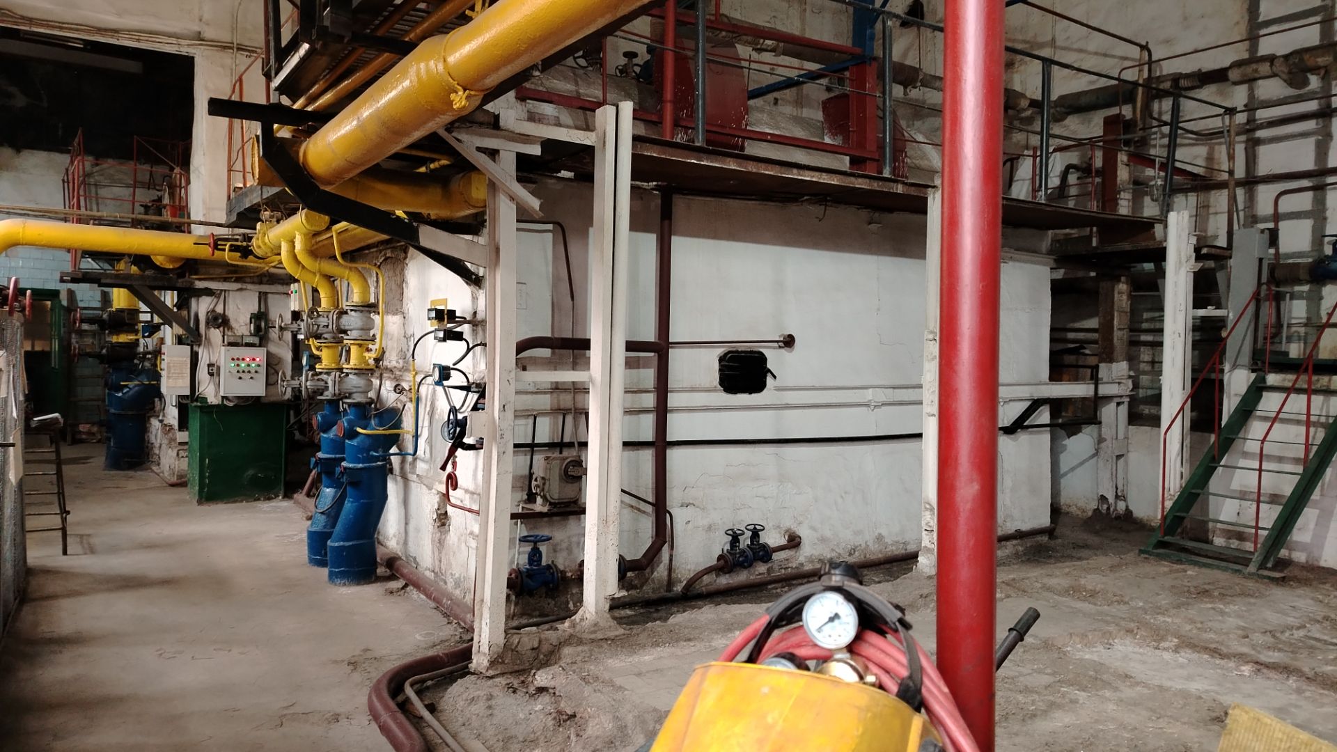 Паровой котел ДКВР-4-13 на естественной тяге