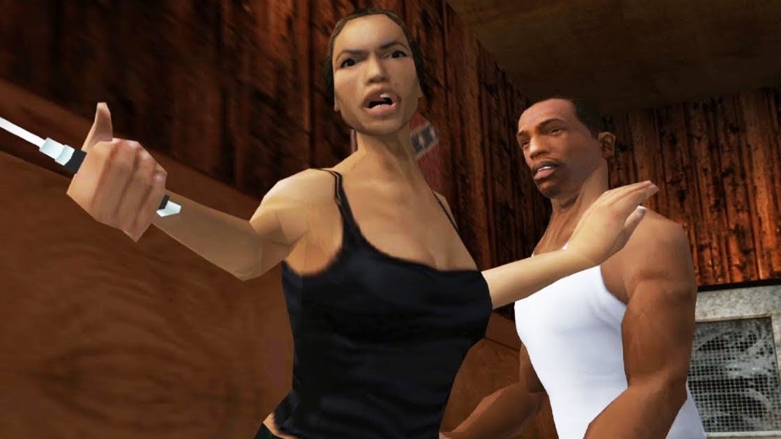 Гта са серия 4. И что мы забыли с дурындой в селе этом?