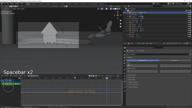 2.4_Blender Избушка ► Подготовка. Смысловые планы