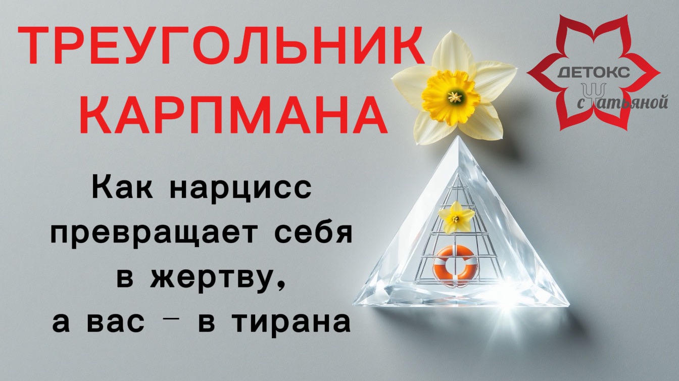 🔻Нарцисс превращается в жертву: ЗАЧЕМ И КАК ОН ЭТО ДЕЛАЕТ? #нарцисс #треугольниккарпмана