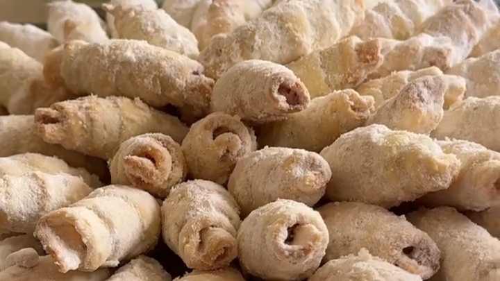 РОГАЛИКИ из песочного теста...🥐☕😋