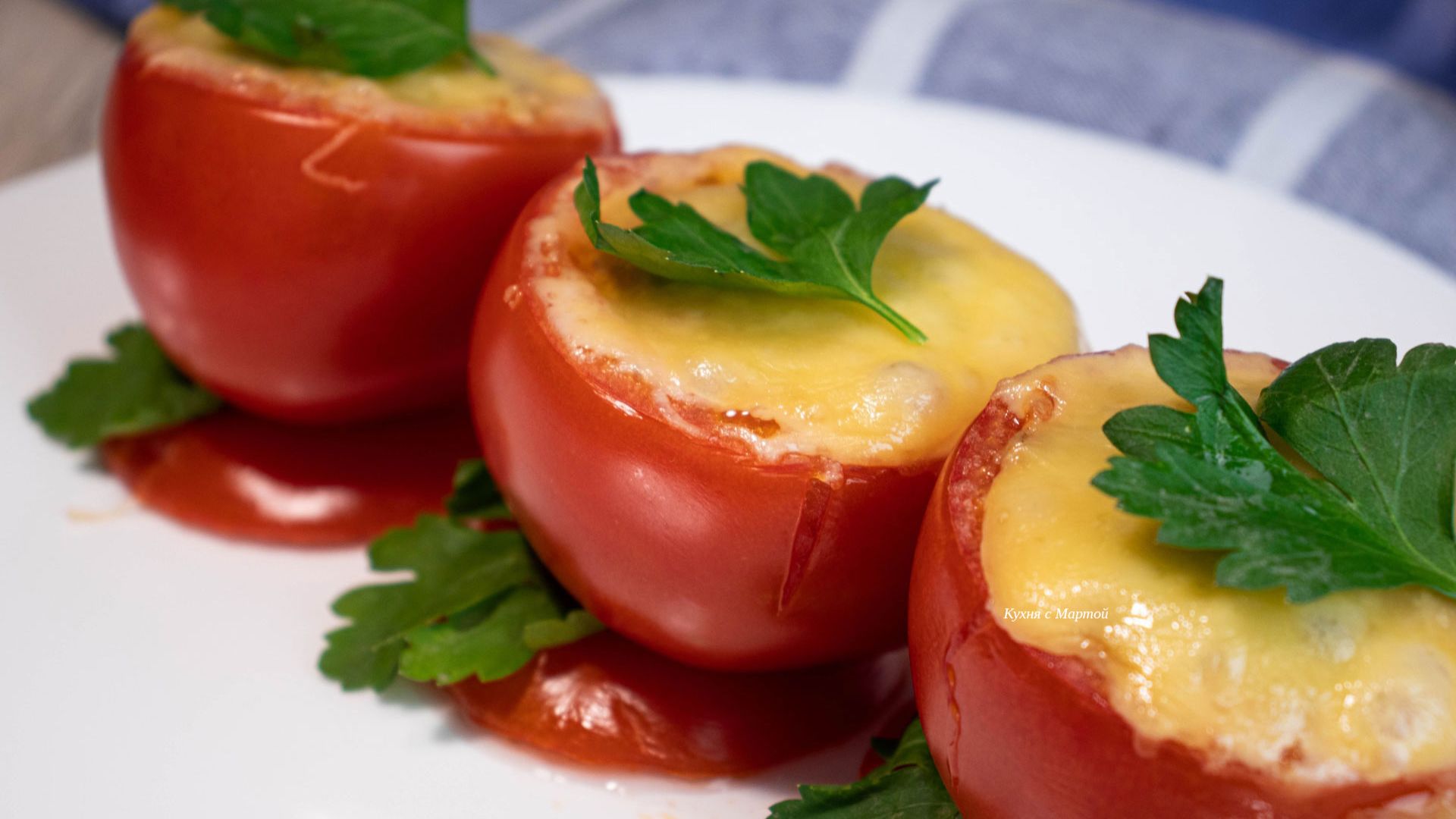 Фаршированные помидоры с тунцом — закуска на праздник! #102