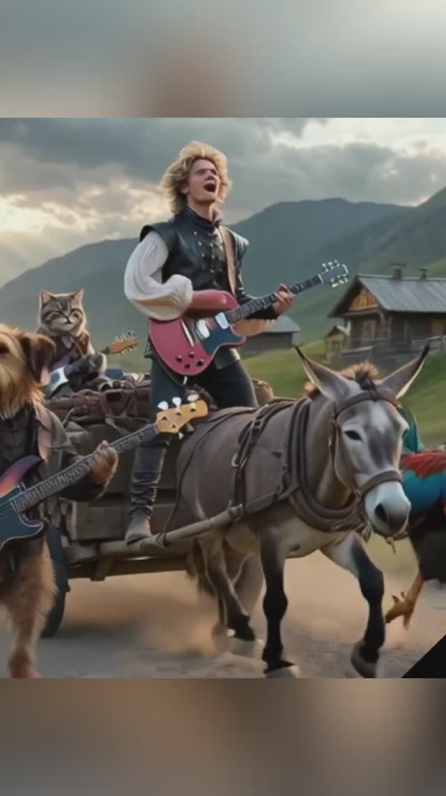 Бременские музыканты.... скоро... [2026 ИИ]