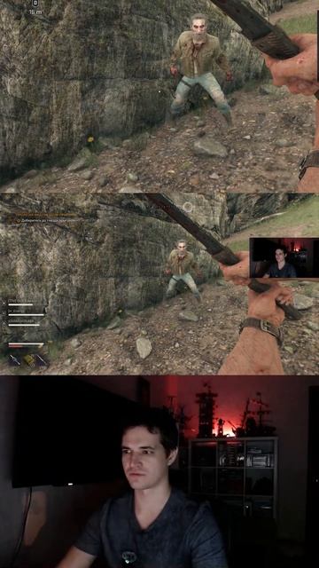 Бегун не нападает 🐞 #DyingLightTheBeast #bug #last_student #games