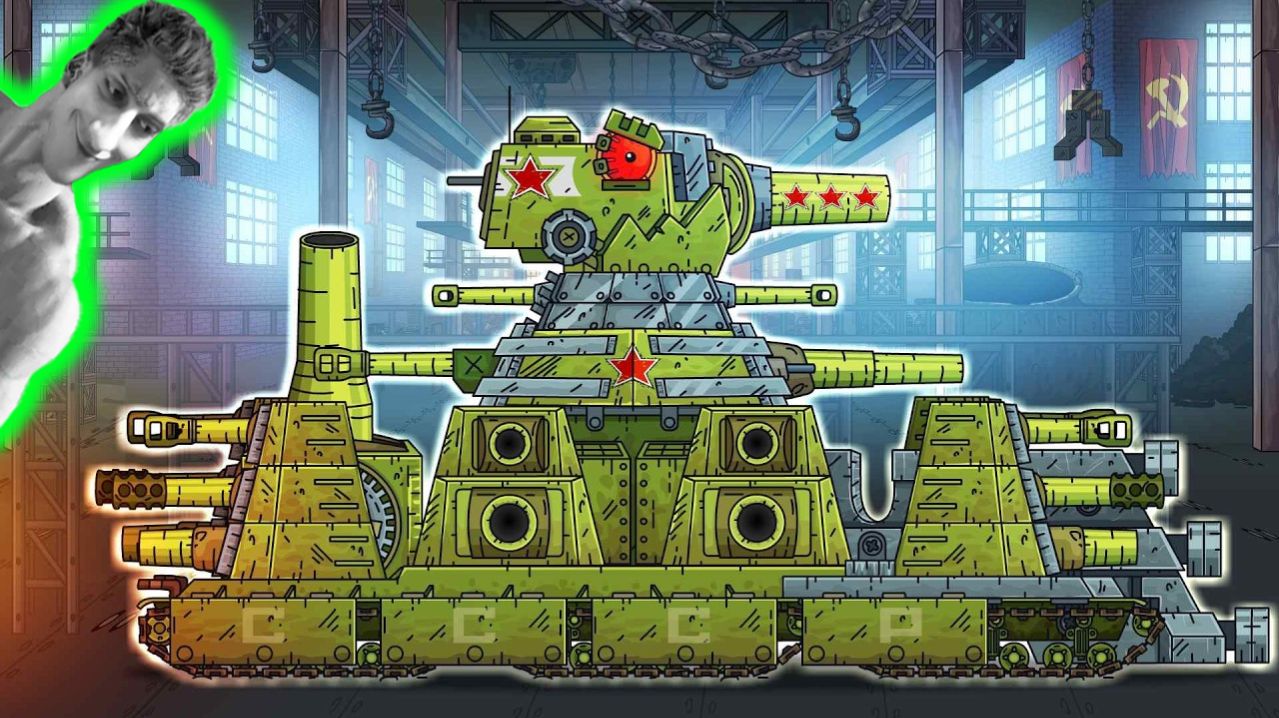 Капитальный ремонт КВ-44 4.0. Возвращение Советского монстра! - Реакция на Геранд Мультики про Танки