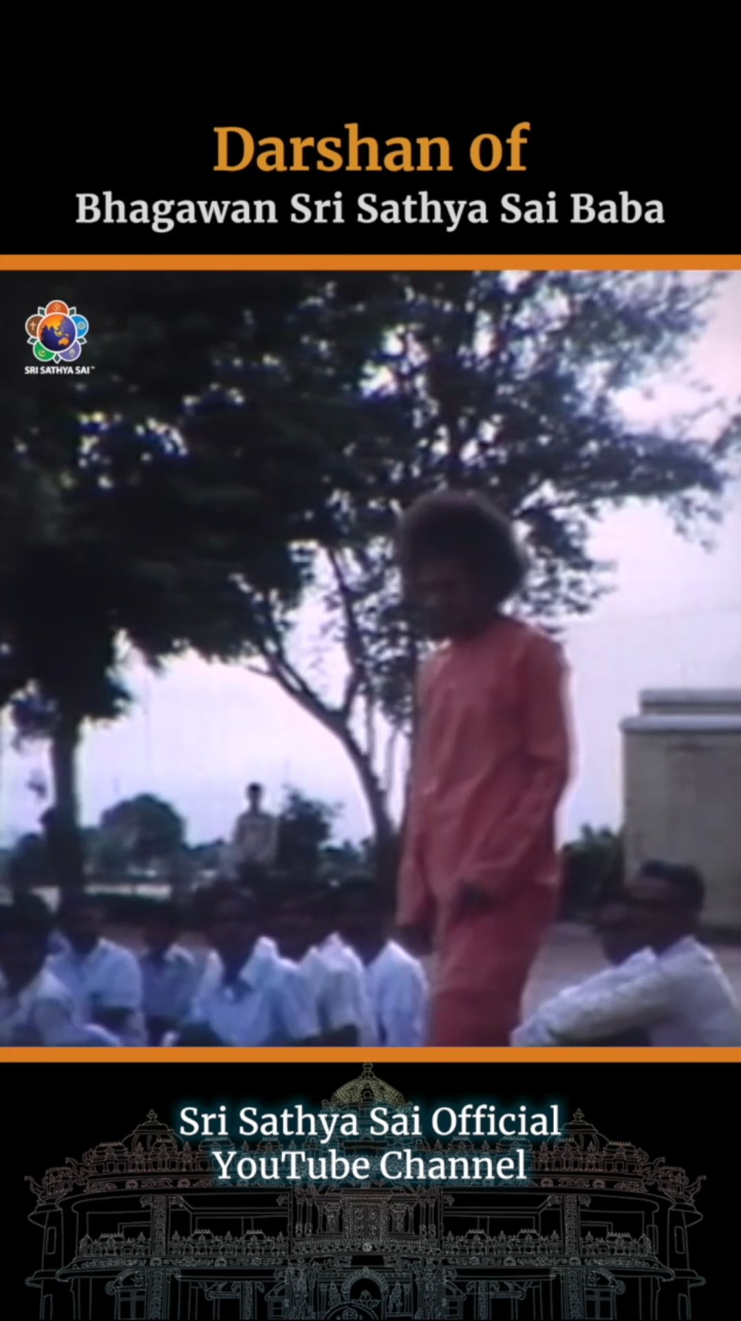 Божественный Даршан Шри Сатья Саи 🙏