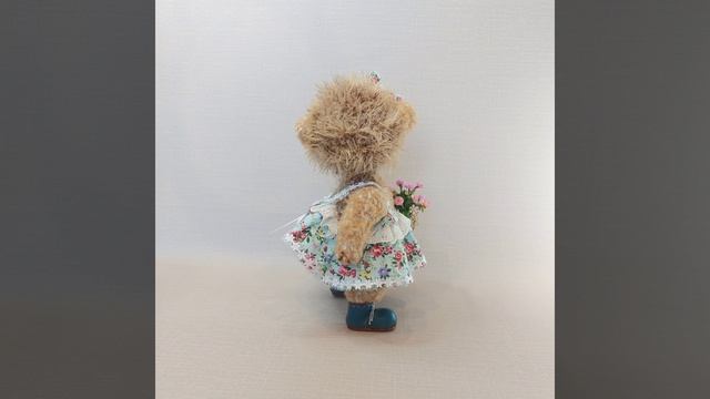 Ёжик вязанная мягкая игрушка