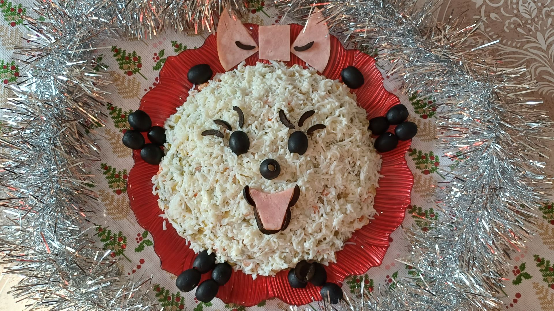 МУЛЬТЯШНЫЙ салат!!! ПАНДОЧКА ДАША!!!🐼🐼🐼