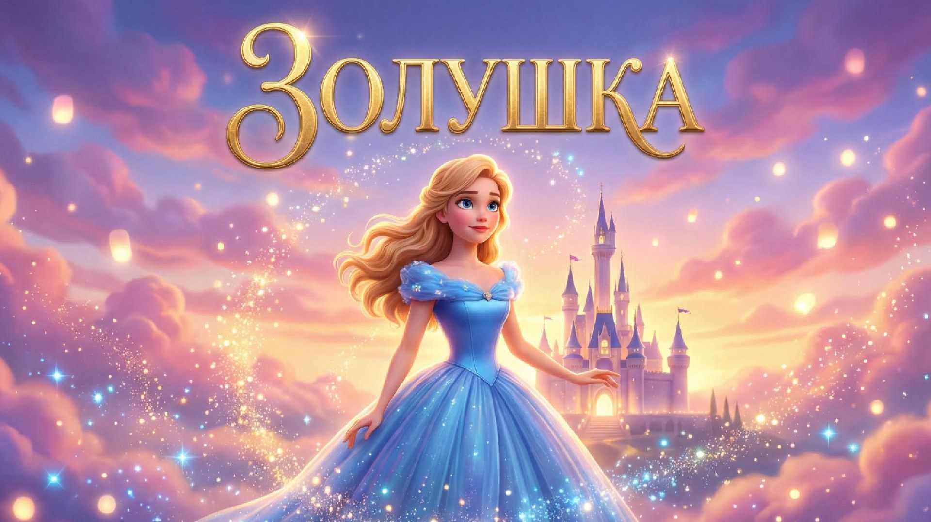 ✨ ЗОЛУШКА — волшебная сказка для детей