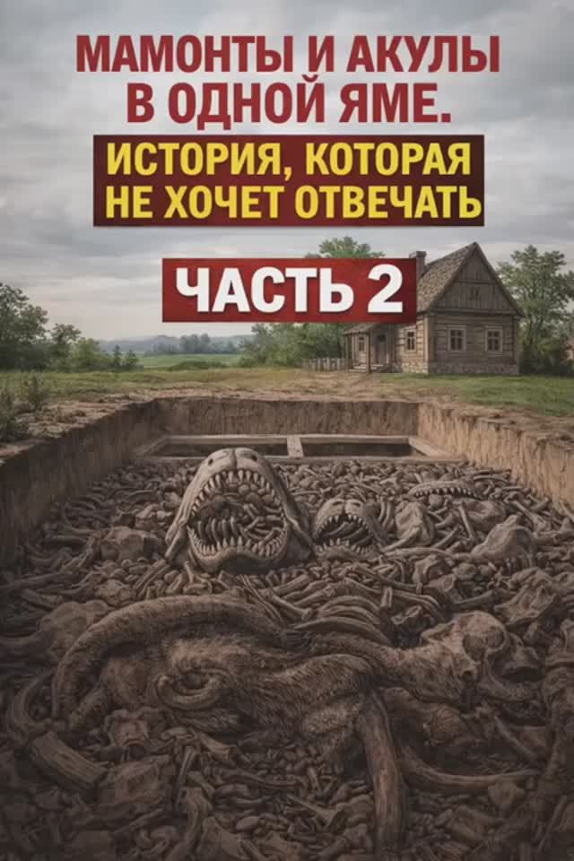 Мамонты и акулы в одной яме, история которая ни хочет отвечать. Часть 2/2