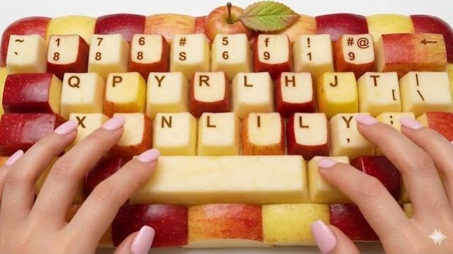 ЗАЛИПАТЕЛЬНЫЕ КЛАВИАТУРЫ ИЗ ЕДЫ! АСМР ПОДБОРКА ВИЗУАЛА С ИИ ПРЕДМЕТАМИ ИЗ ЕДЫ НЕ ОТОРВАТЬСЯ