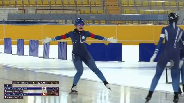 Студенты СПбГУПТД представили сборную Санкт-Петербурга на первенстве России по конькобежному спорту