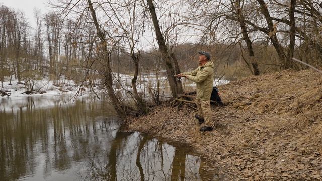 Первый выход на реку весной со спиннингом. Сезон 2026 открыл