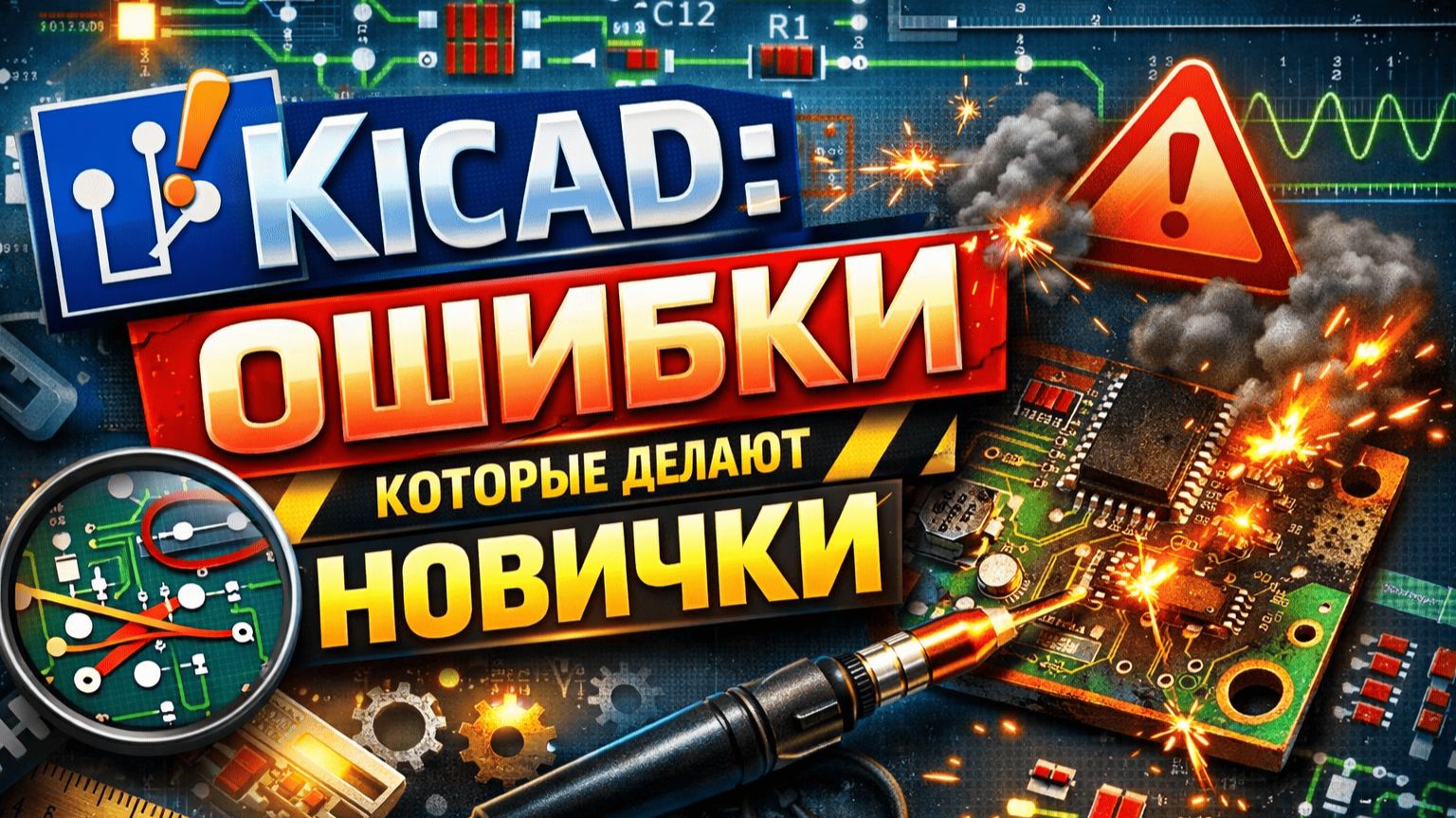 KiCad: как правильно начать проект, чтобы плата работала с первого раза