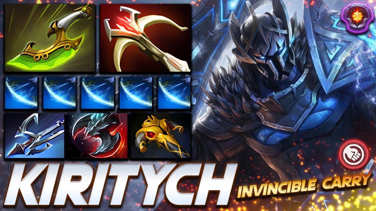 Kiritych Sven - Super Carry — профессиональный геймплей в Dota 2 [Смотри и учись]