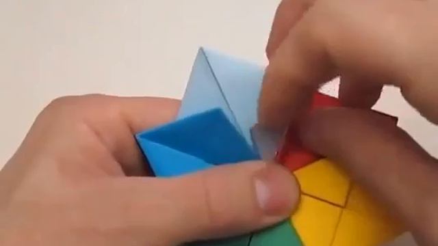 Звезда-игрушка из бумаги своими руками