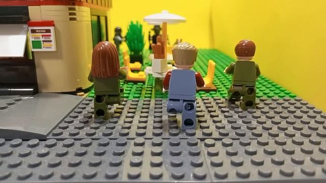 Зомби в "Бургер Кинге" | анимация, lego, боевик
