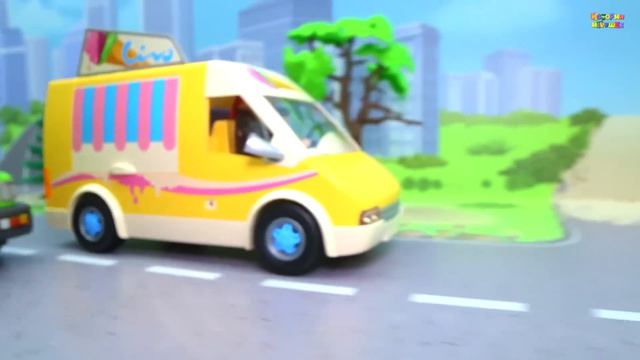 Полиция задержала Мусоровоз, а в нем были воры! Трактор, Вертолет  Мультики для детей про машинки