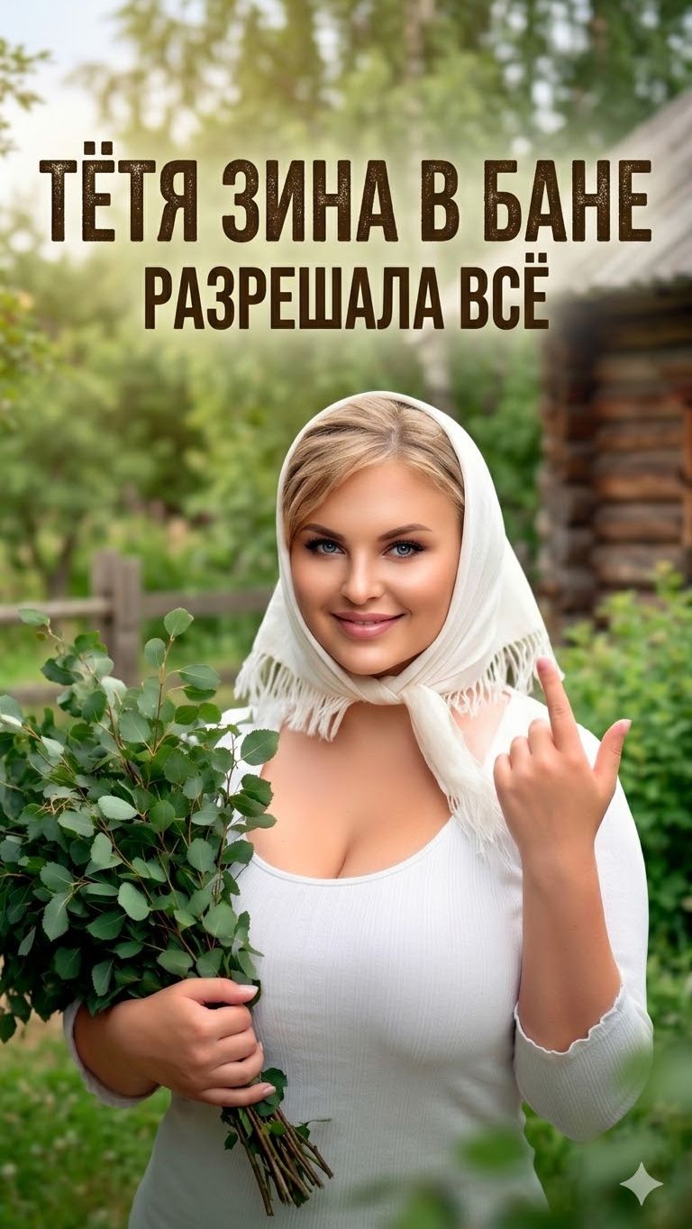 Тётя Зина в Бане Разрешала все