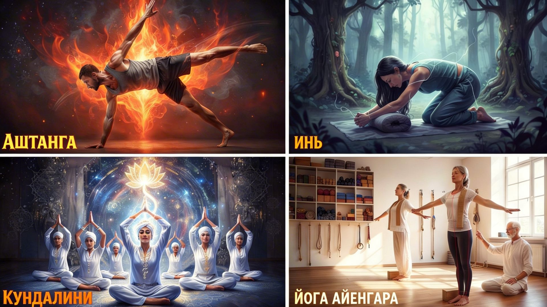 Лучшая йога. Какое направление выбрать?