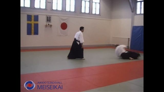 7.Aikido Ai Hanmi Kokyonage4 Shishiya Sensei Sandviken 2002