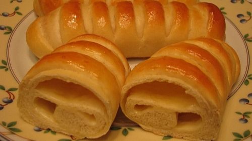 Закусочные булочки с плавленым сыром