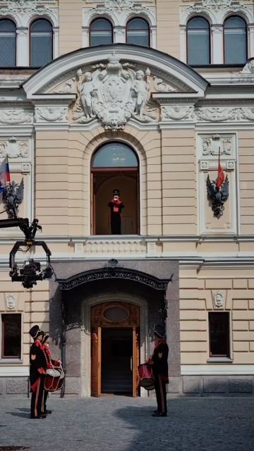 Эпизод съемки фильма в Митербурге