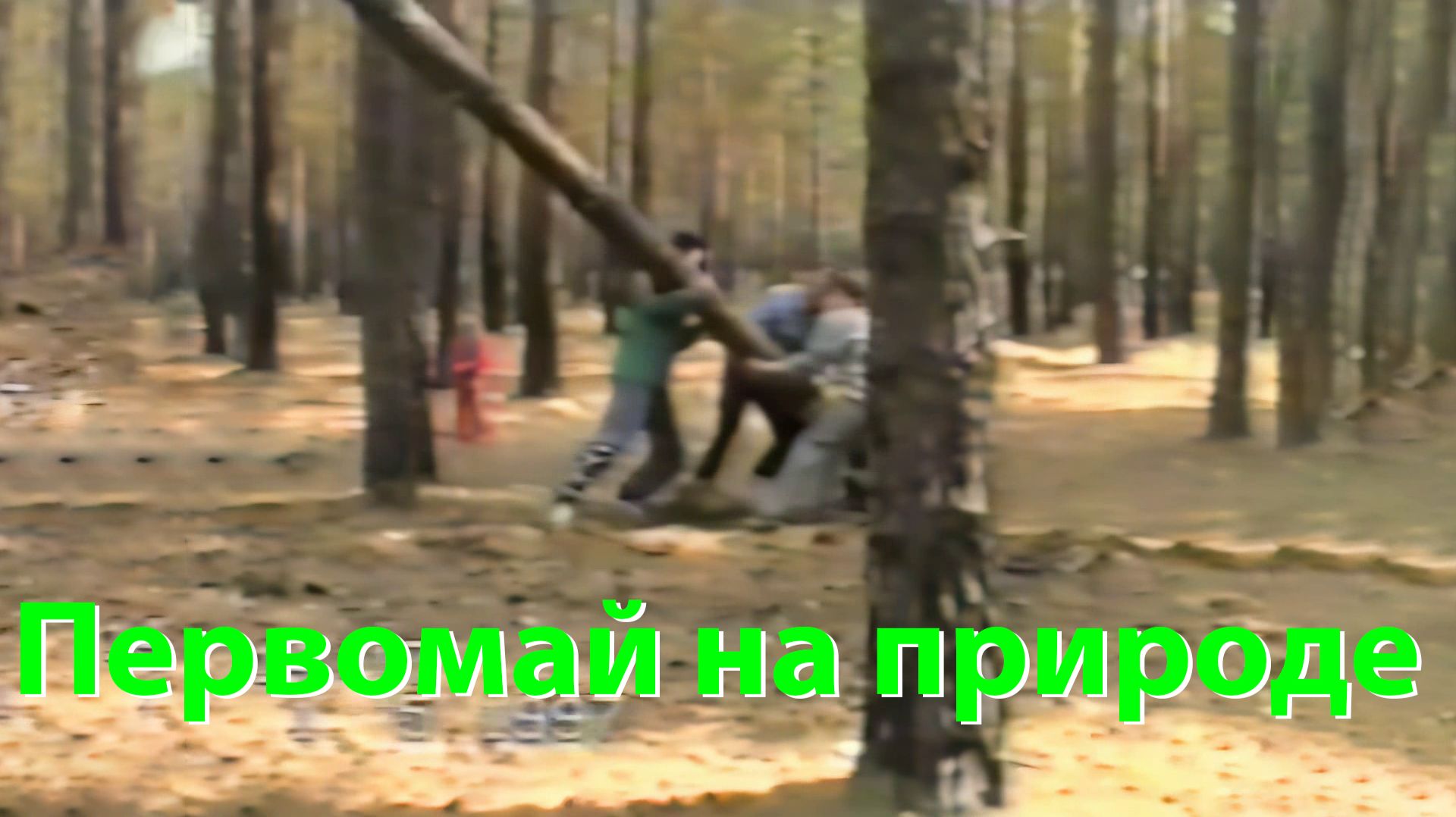 Первомай 1997: Выезд на природу 🌿🍢 Назад в 90-е