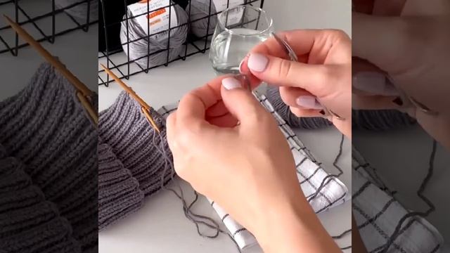 как соединить концы питей при вязании