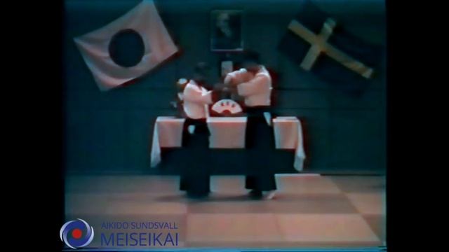 3.Aikido Ai Hanmi Iriminage Nishio Sensei Uppsala, 1994