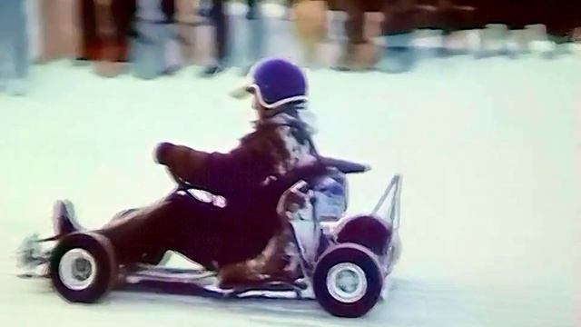 1987 год. Нефтеюганск. Соревнования по картингу