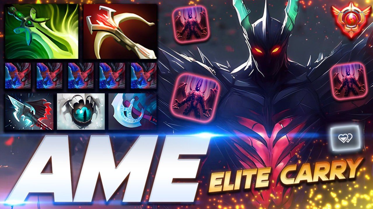 Ame Terrorblade Elite Carry — профессиональный геймплей в Dota 2 [Смотри и учись]