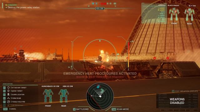 "Наследник Дракона", 4-й забег, уже с прохождением миссии, в MechWarrior 5 - Clans, 2026-03-17