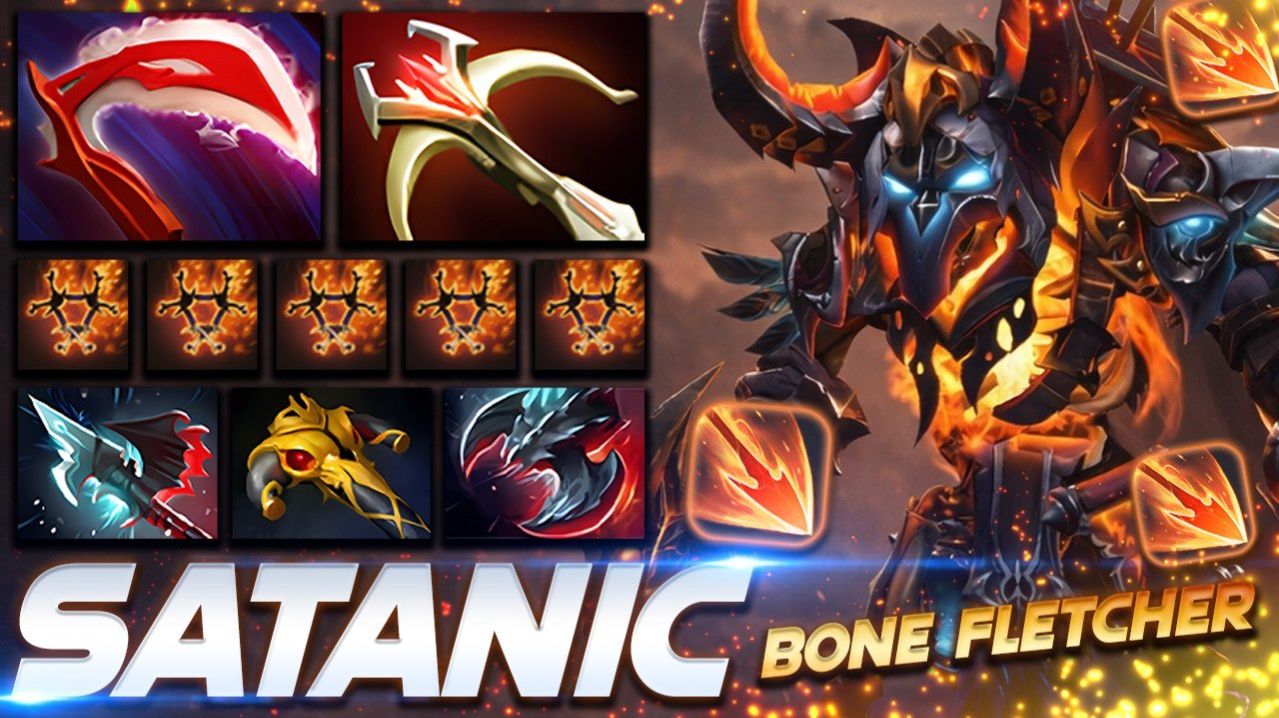 Satanic Clinkz — профессиональный геймплей в Dota 2 [Смотри и учись]