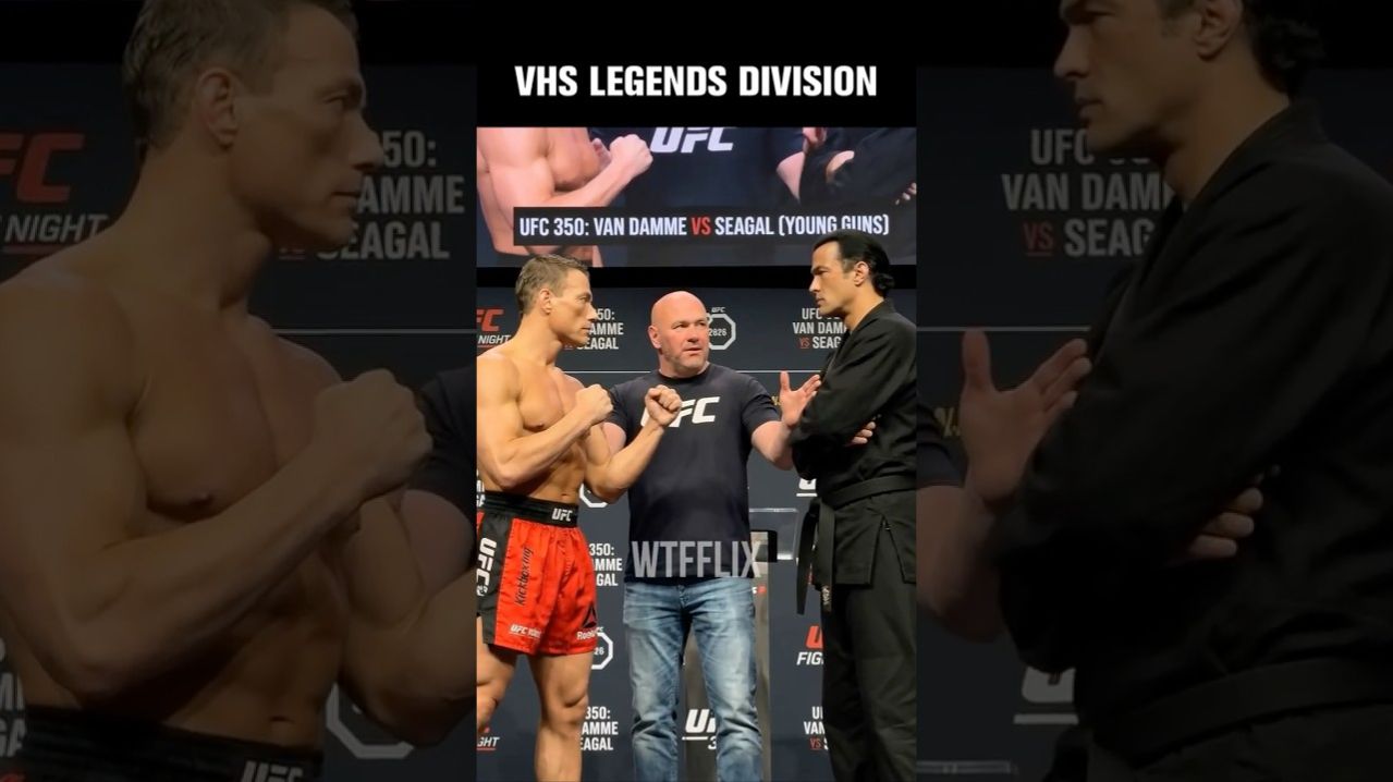 Герои боевика 90-х в UFC #shorts #vhsheros #ufc