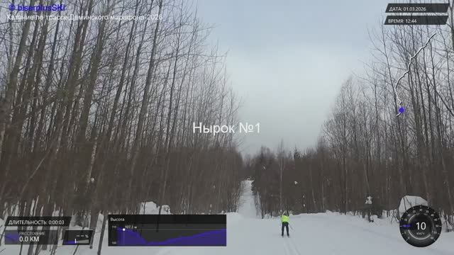 Дёминский марафон-2026_нырок №1
