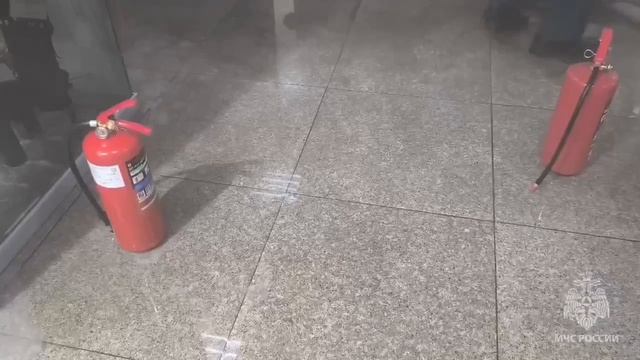 Пожар в торговом центре г. Благовещенск 17.03.2026