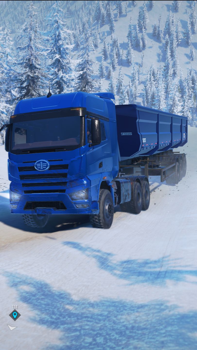 На тонаре ( SnowRunner )