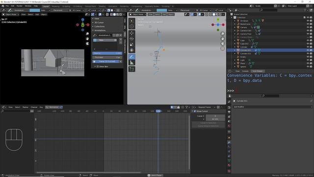 2.5_Blender Избушка ► Подготовка. Композиция