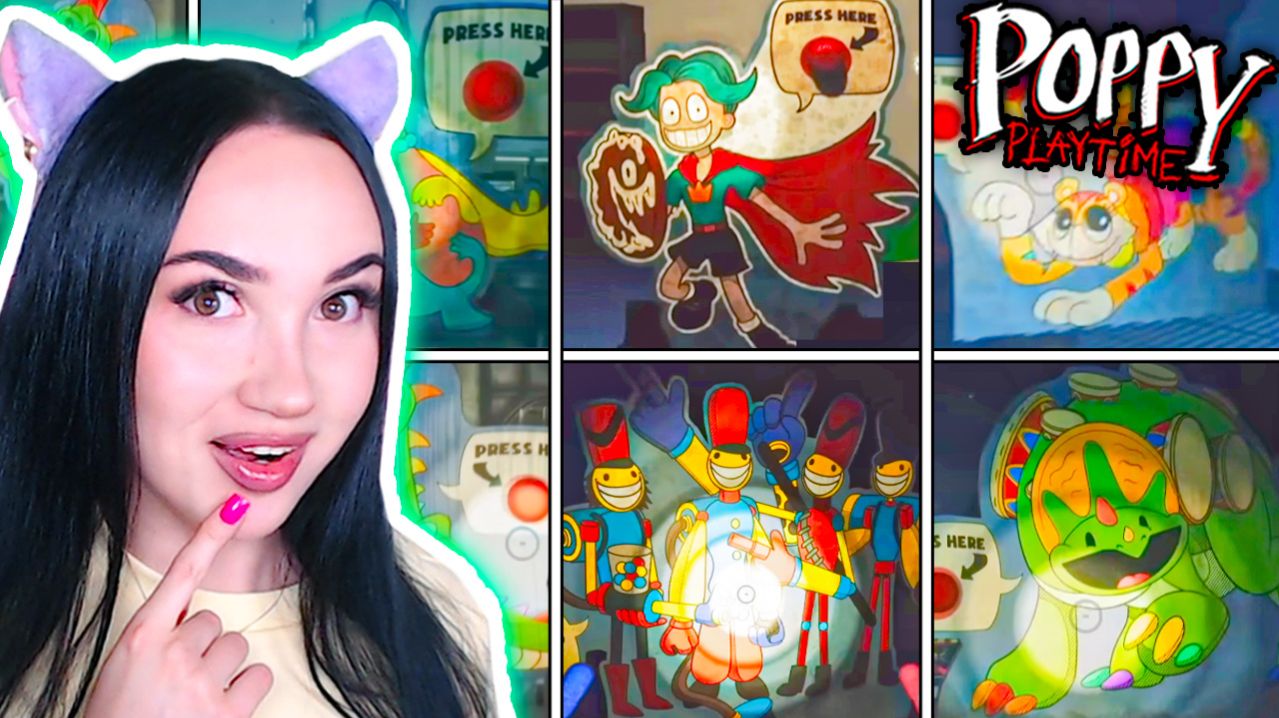 🌟СЕКРЕТНЫЕ КАРТОНКИ ПЕРСОНАЖЕЙ в ПОППИ ПЛЕЙТАЙМ 6 ➤ Poppy Playtime 6