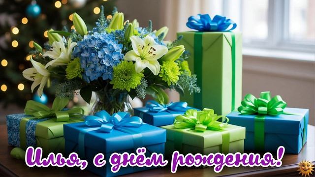 Илья с днём рождения