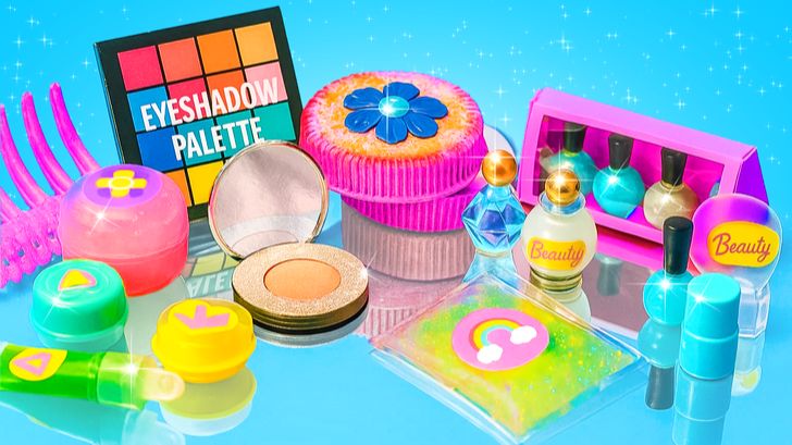 Набор для макияжа в стиле Барби 💄 DIY своими руками
