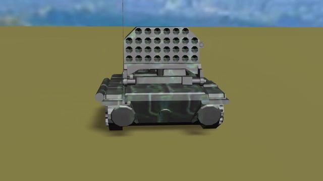 Тяжёлая огнемётная система  БУРАТИНО- #3ДМОДЕЛЬДЛЯИГР