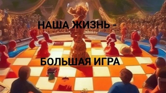 НАША ЖИЗНЬ - БОЛЬШАЯ ИГРА. Стихи. Е. Казанцева, музыка, исполнение. Н. Жуков