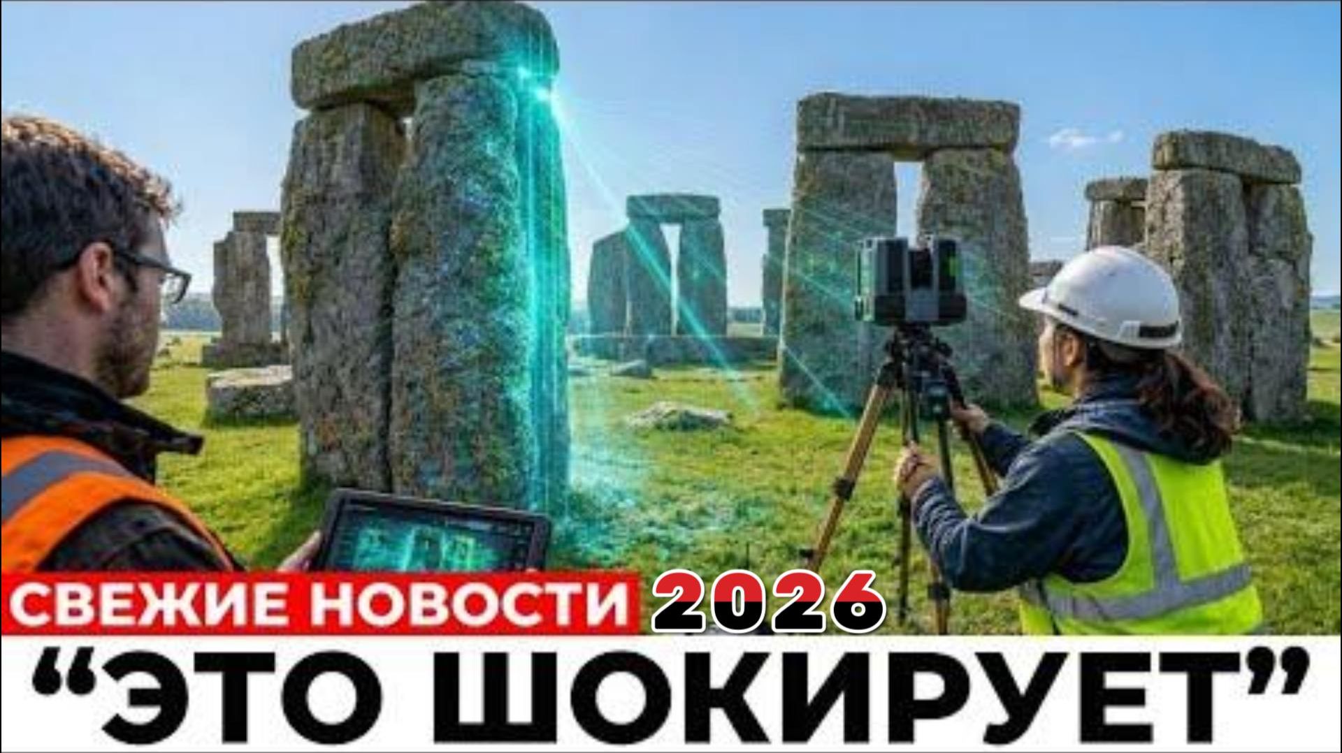 Учёные просканировали камни Стоунхенджа — результаты ошеломили экспертов!