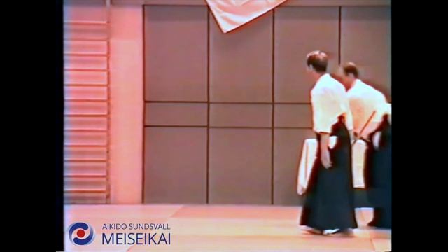 20.Aikido Jo Tai Ken Gyaku Hanmi Nikyo Nishio Sensei Uppsala 1993